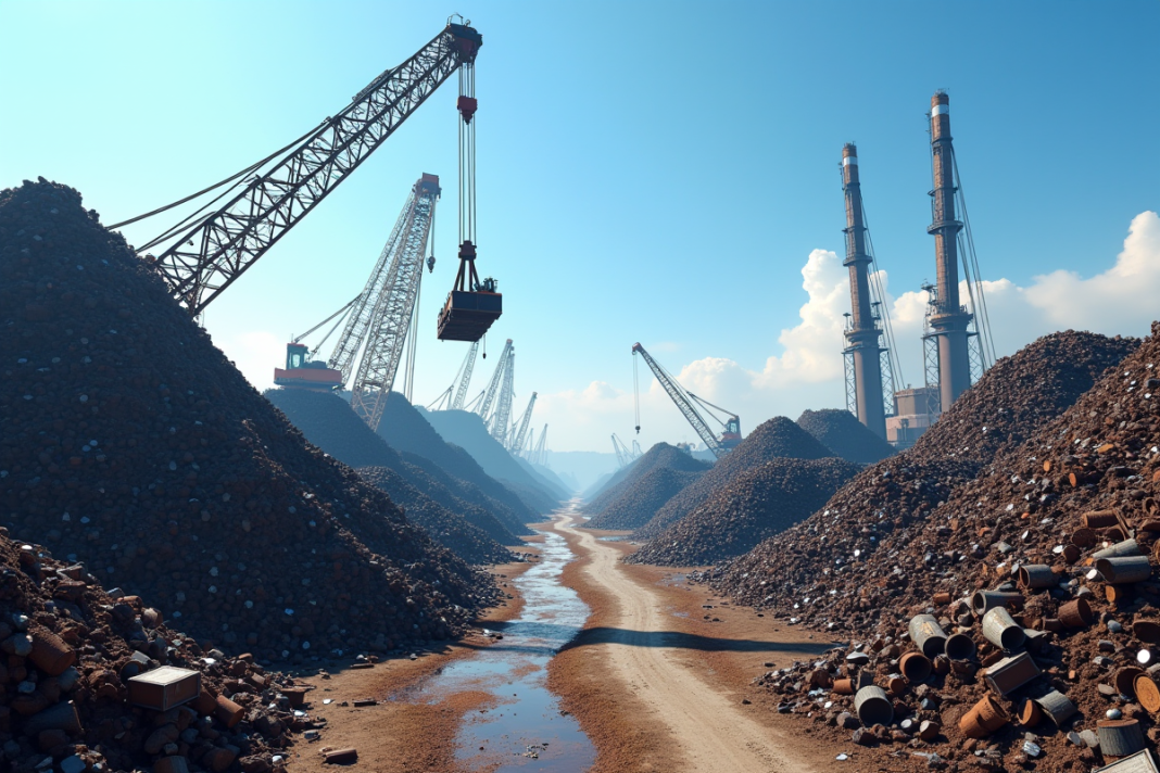 Prix de la tonne de ferraille : tendances du marché en 2025 - OptiBudget
